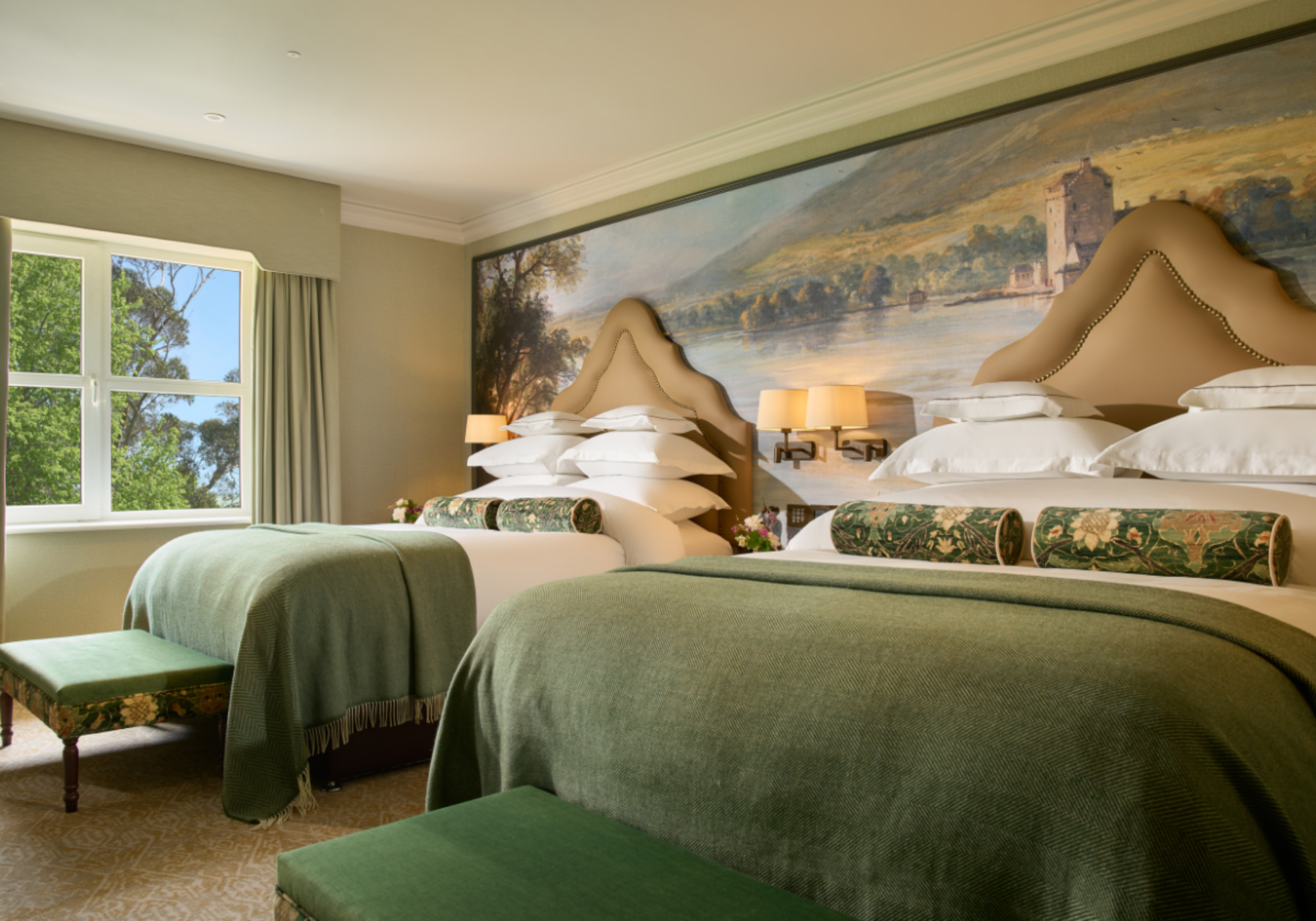 Deluxe Double Double Room | 5 Star Hotels… | The Killarney Park Hotel